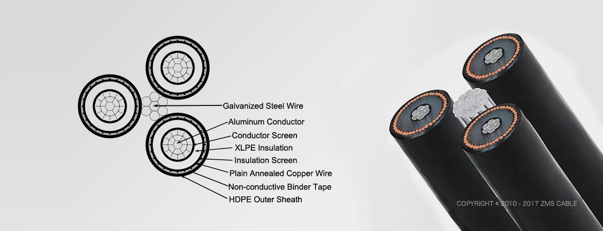 Lv Mv Aerial Bundled Cable Aerial Power Cable | Veri Cable