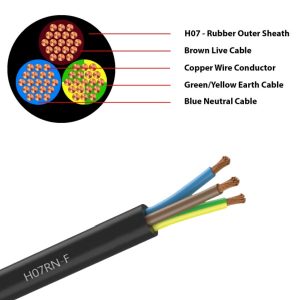 16mm 35mm 3 Cores H07RN-F Cable Manufacturers